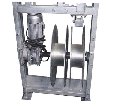 wire winders of suspended scaffolding, winch, safety